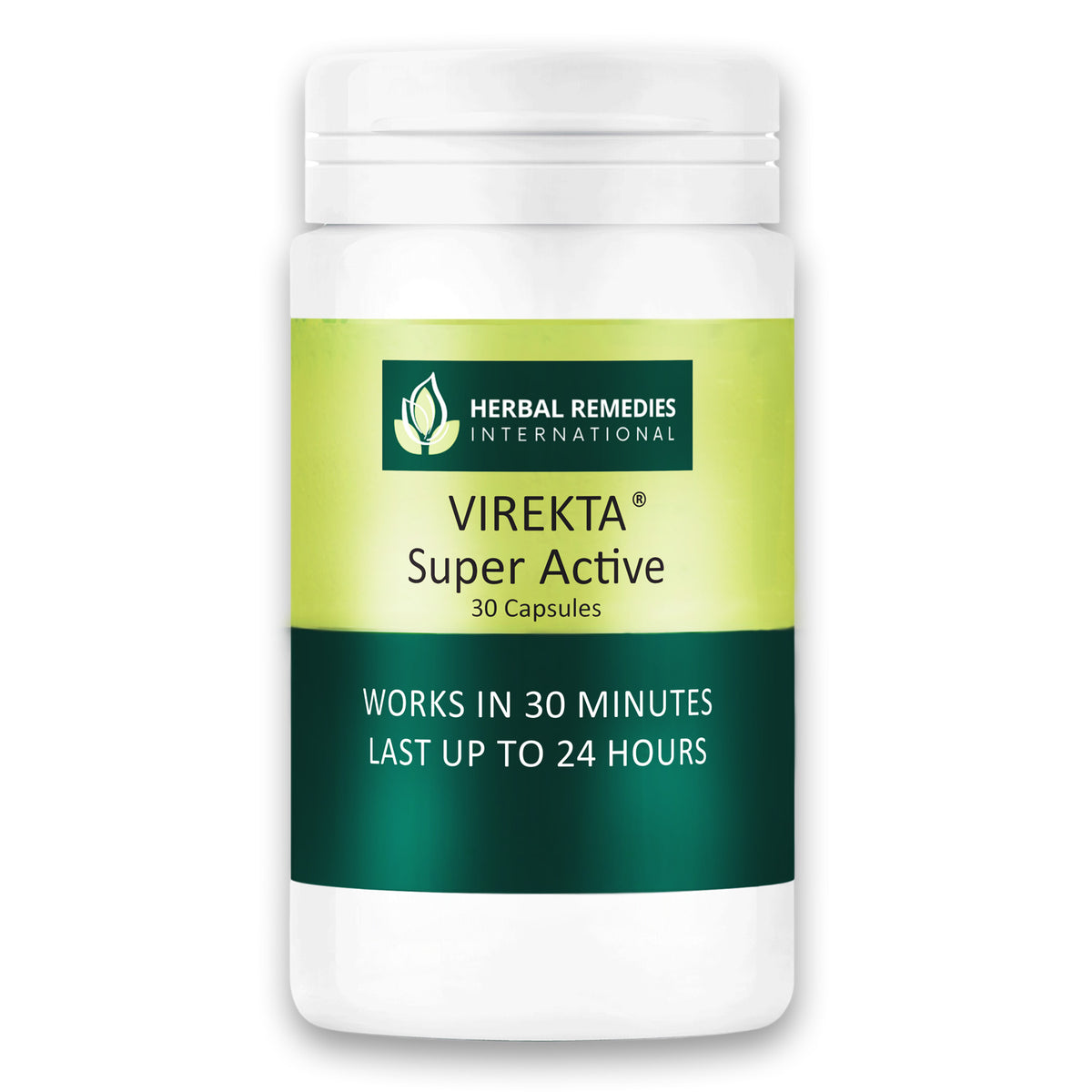 Virekta Super Active - 6 / 15 / 30 or 60 Capsules – Herbal Remedies ...