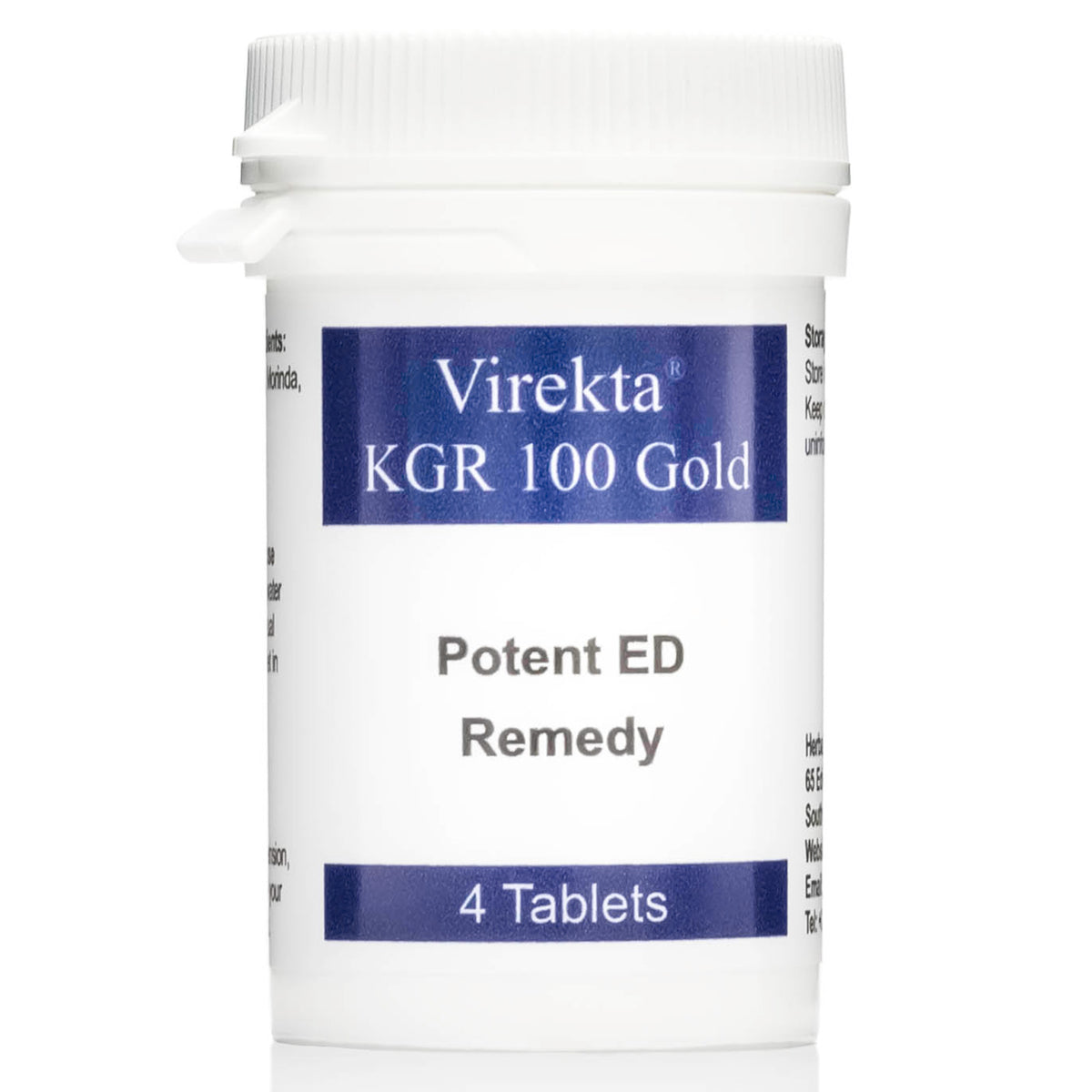 Virekta KGR 100 Gold Potent Erectile Dysfunction Remedy – Herbal ...