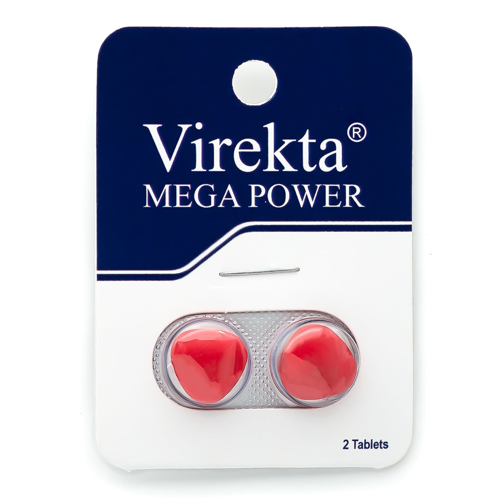 Virekta Mega Power - 2 Tablets For Erectile Dysfunction – Herbal ...