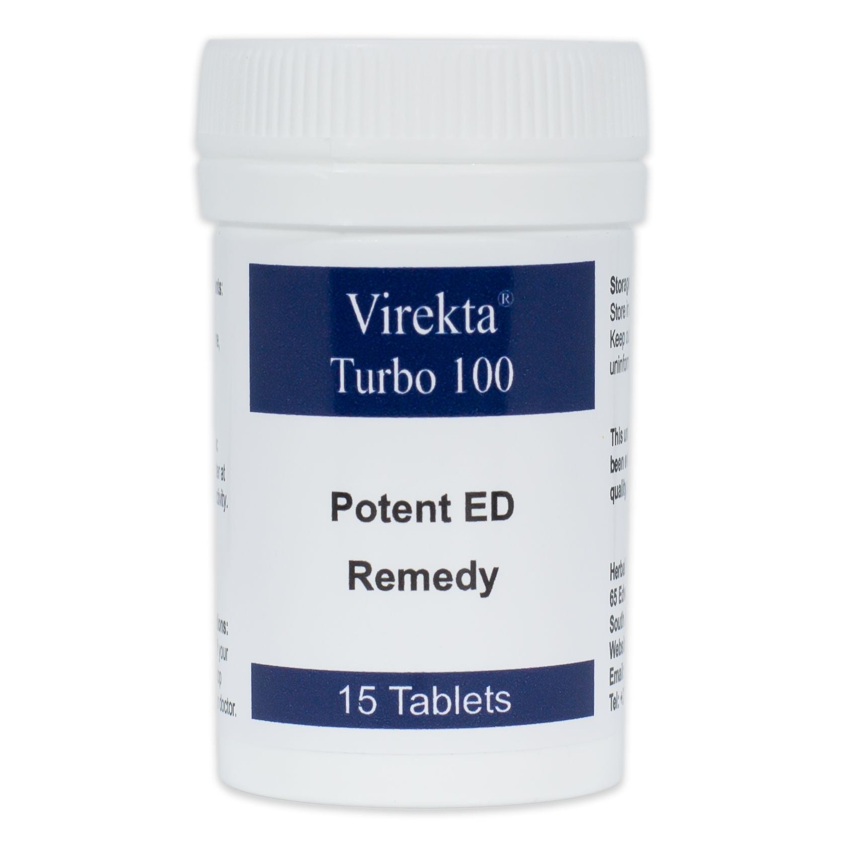 Virekta Turbo 100 - Powerful remedy for erectile dysfunction